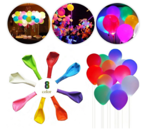 LED-Luftballons — Pfennigfuchs.com